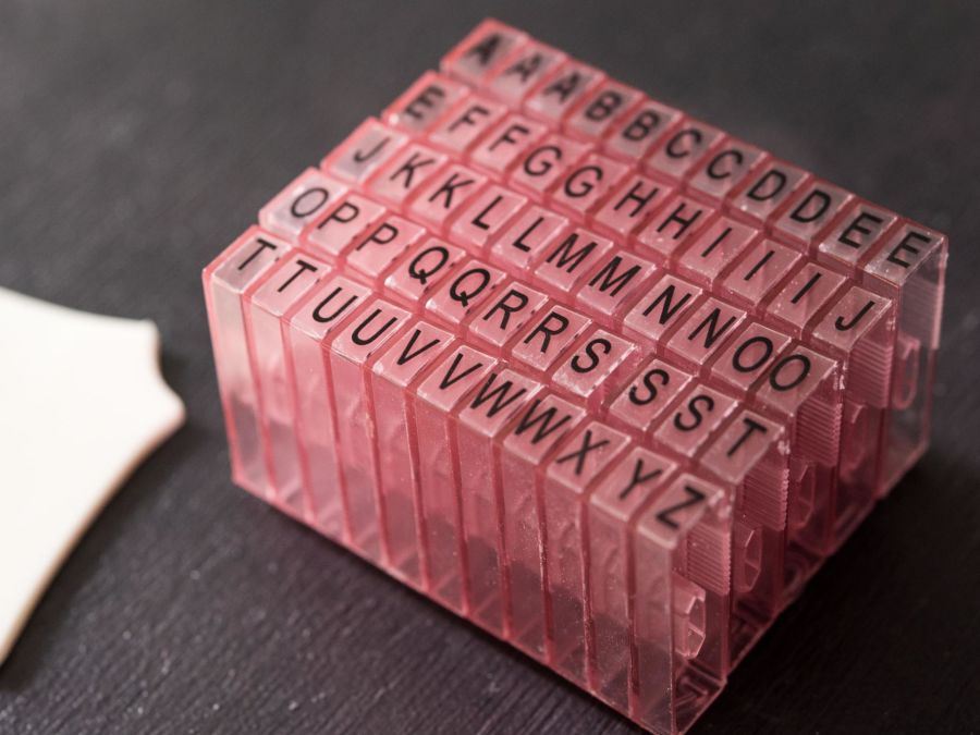 Sweet Elite Snap Together Letter Embossers